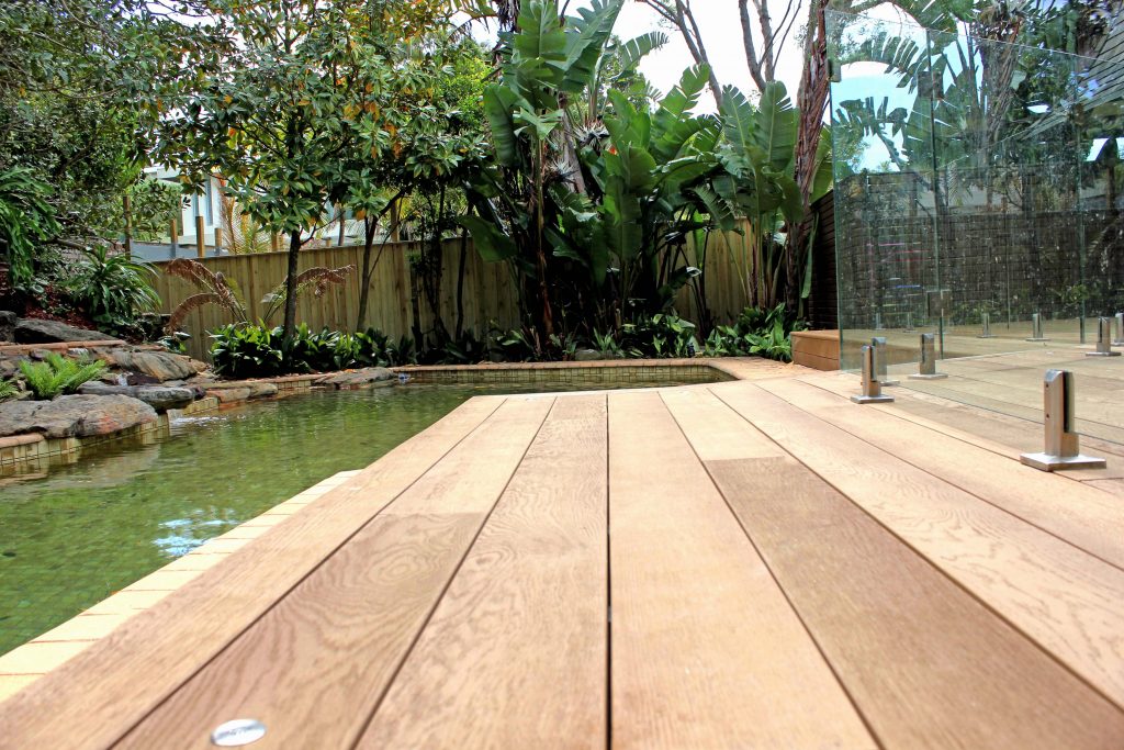 Projects - Millboard Coppered Oak Pool Deck - Vaucluse