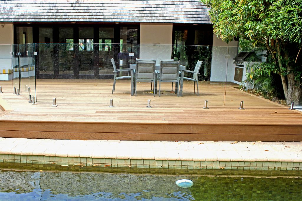 Projects - Millboard Coppered Oak Pool Deck - Vaucluse