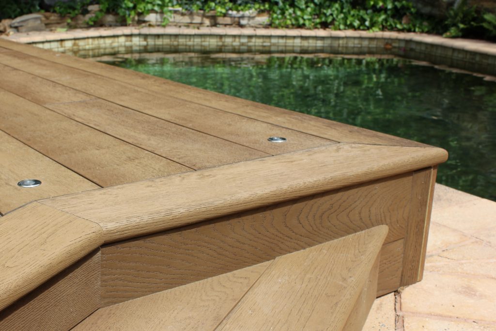Projects - Millboard Coppered Oak Pool Deck - Vaucluse